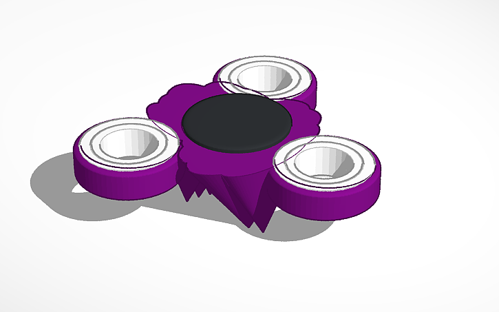 3D design spinner - Tinkercad