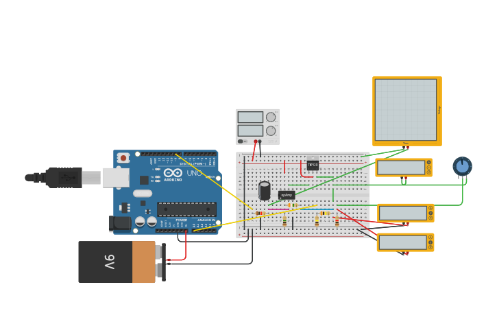 Circuit Design Arduino Controlled Battery Charger Tinkercad