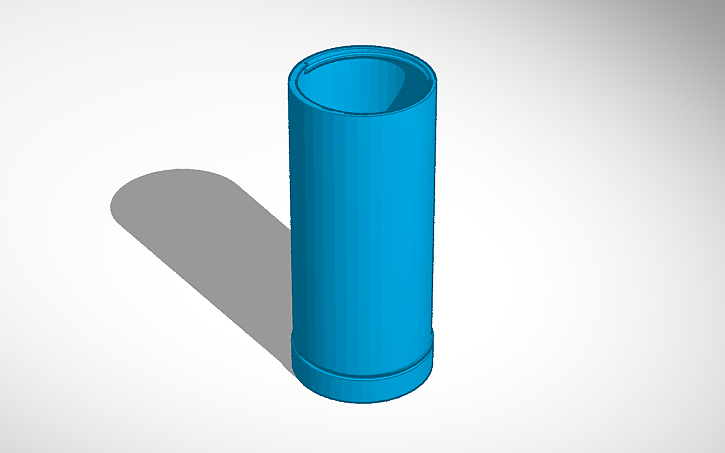 3D design Second tube - Tinkercad