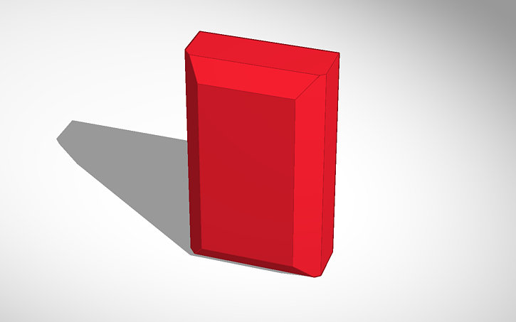 3D design Beveled Edge - Tinkercad