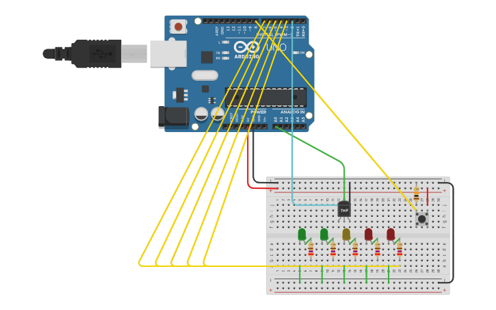 Circuit Design Proyecto Arduino Tinkercad