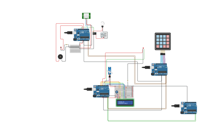 Circuit design Smart Home Security System with networked Arduinos - No ...