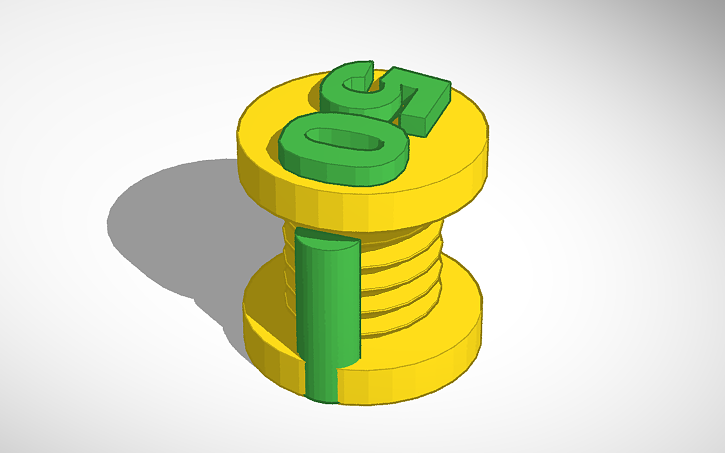 3D design mandrel FO 50/125 15mm fiber 2mm - Tinkercad