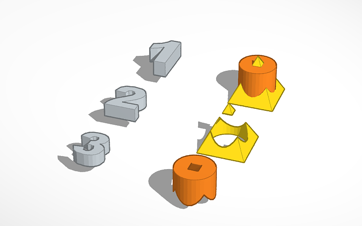 3D design JamesHo_Intersections - Tinkercad