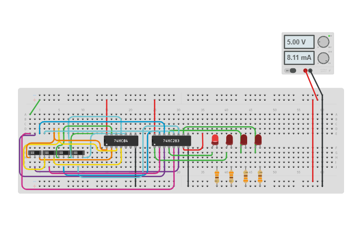 Circuit design 12-1 - Tinkercad