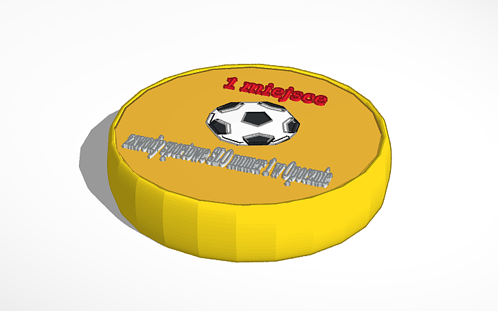 3D design 3A21-medal - Tinkercad