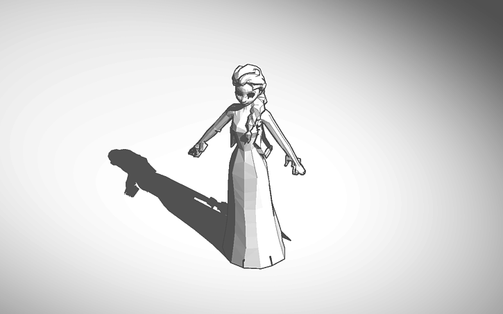 3D design Elsa - Tinkercad