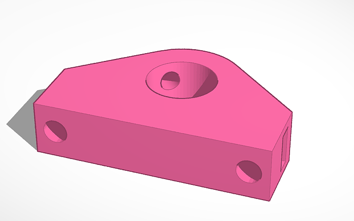 3d Design Makerbot Pillow Block Mr105zz Tinkercad