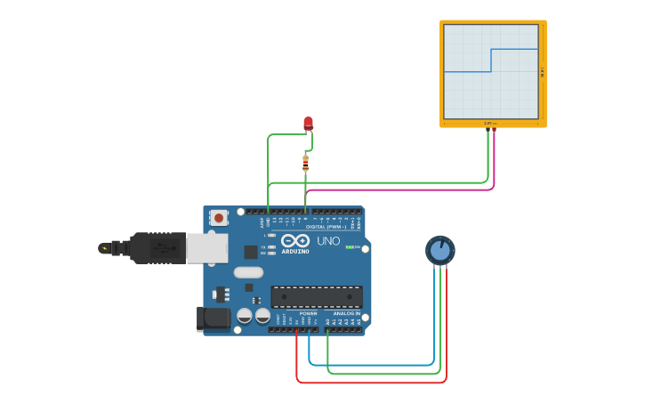 Circuit design PWM_Aufgabe_2 | Tinkercad