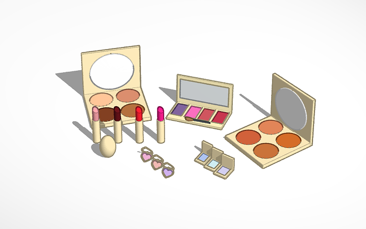 3D design Makeup - Tinkercad