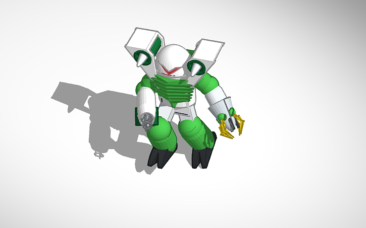 3D design Mechwarrior @Elemental - Tinkercad