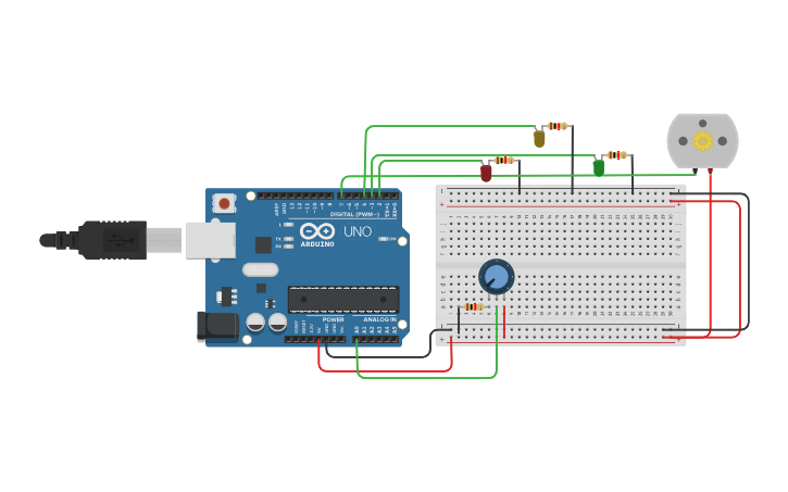 Circuit design Exercicio 2 Trabalho | Tinkercad