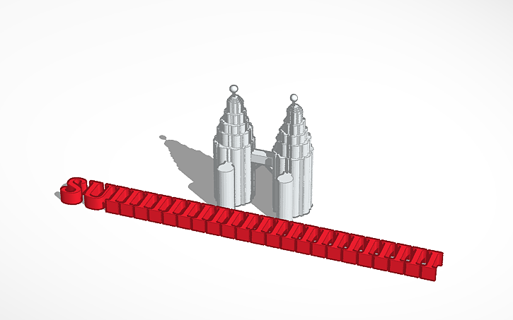 3D design monumento - Tinkercad