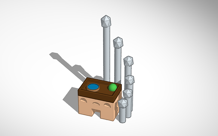 3D design Cool House - Tinkercad