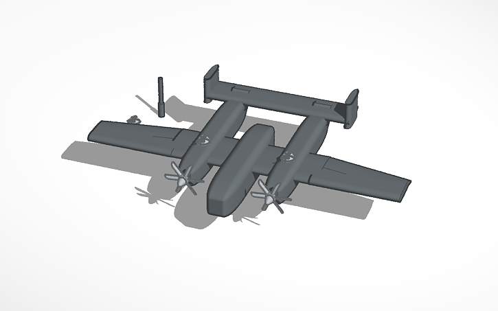 3D design WW2 plane | Tinkercad