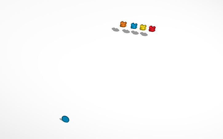 3D design pac mans 12344321 | Tinkercad