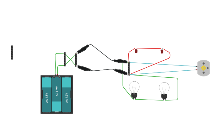 Circuit design car electric circuit - Tinkercad