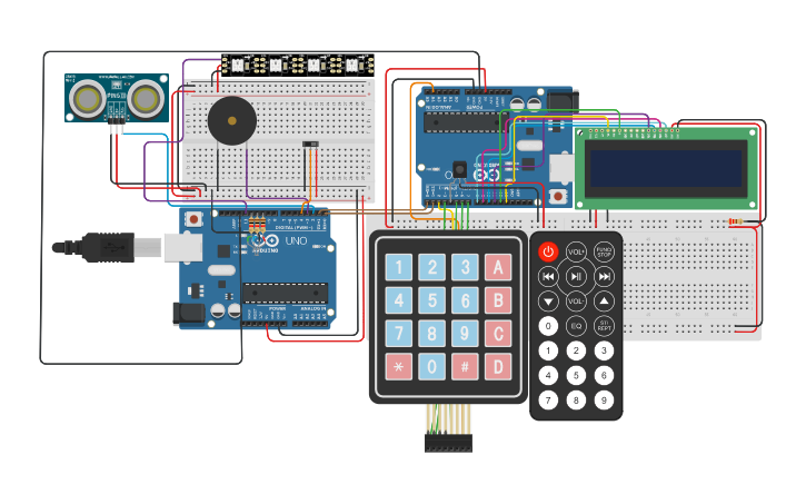 Circuit design Security - Tinkercad