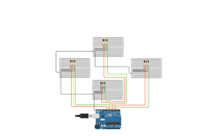 Circuit design 4-Junction Traffic Light System using Timer Approach ...