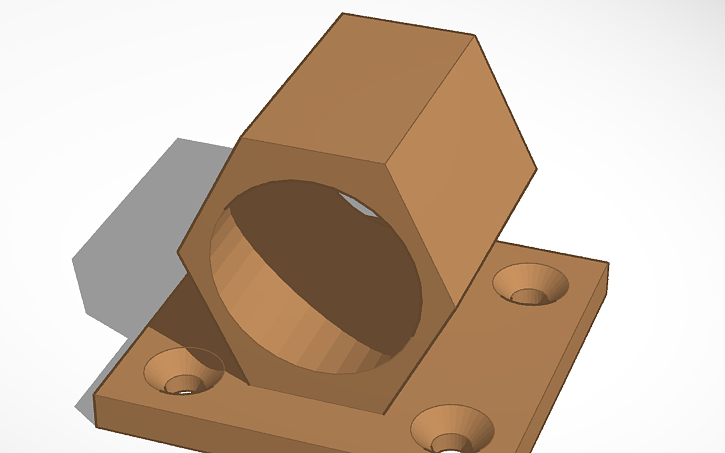 3D design Electronics Mount | Tinkercad