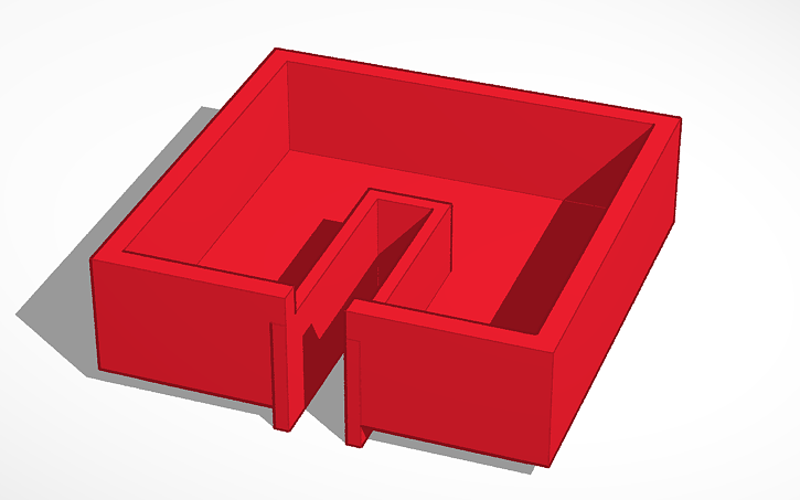 3D design Night Stand Box for Hemma Lamp | Tinkercad