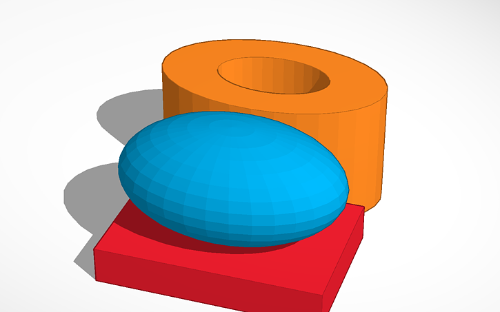 3D design The round giant! - Tinkercad
