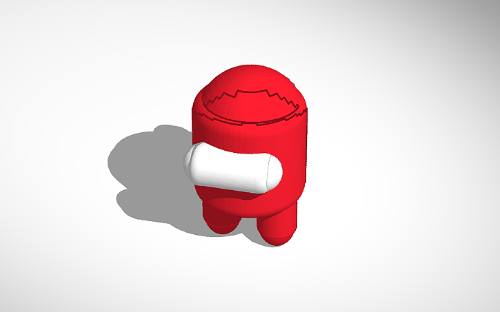 3D design Among us | Tinkercad