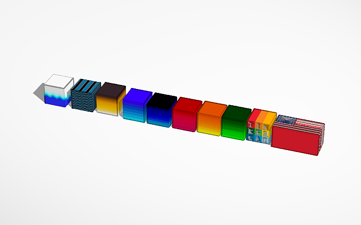 3d Design Gradient Pack Tinkercad