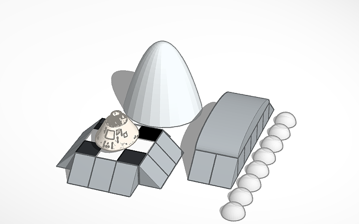 3D design Space Base - Tinkercad