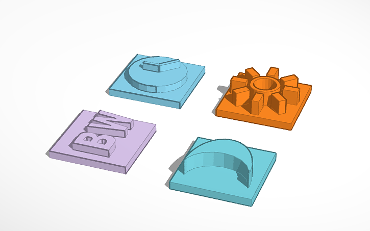 3D design Mode Icons - Tinkercad