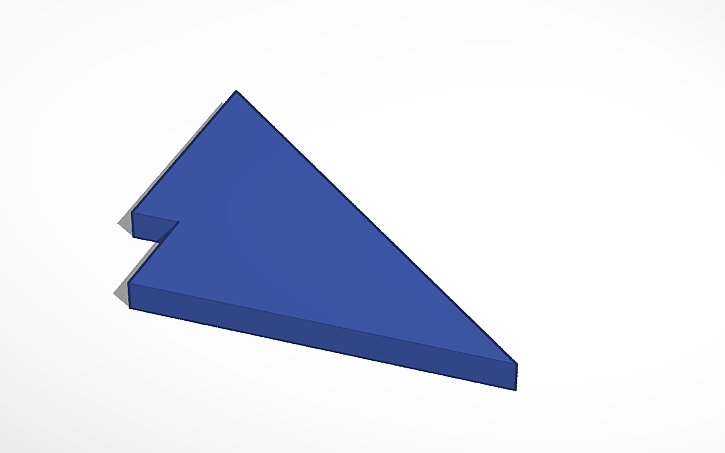 3D design angle block - Tinkercad