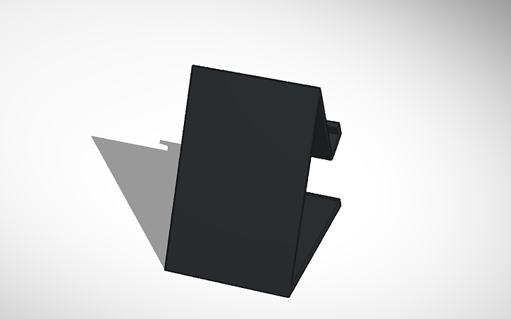 3D design Iphone stand | Tinkercad