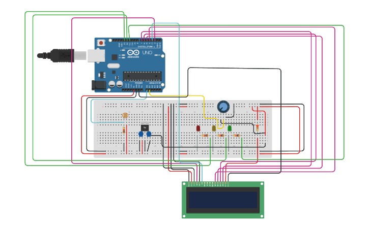 Circuit design Sensor de Turbidez / PH - GS - Tinkercad