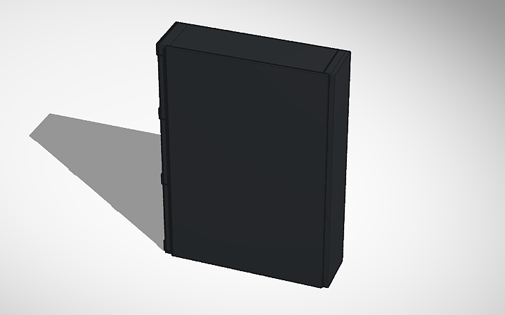 3D design Bookcase - Tinkercad