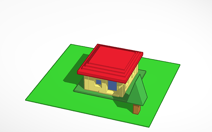 3D design roblox old starter place - Tinkercad