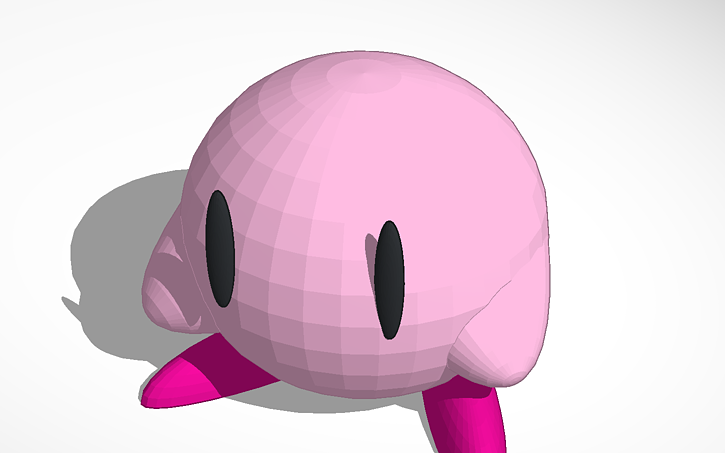 3D design Kirby | Tinkercad