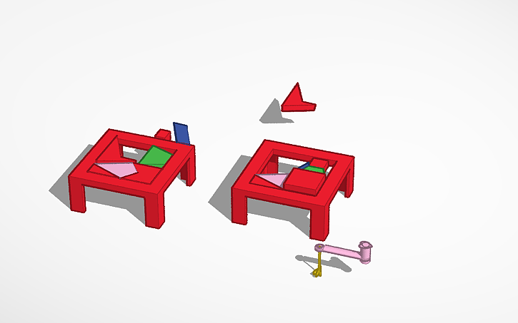 3D design board game - Tinkercad