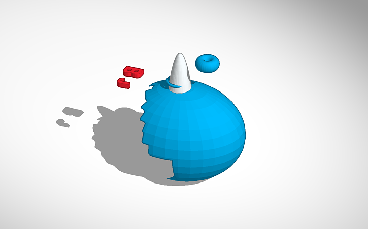 3D design Rhino mode 3 #wonderleague | Tinkercad 3D design Rhino mode 3 #wonderleague | Tinkercad