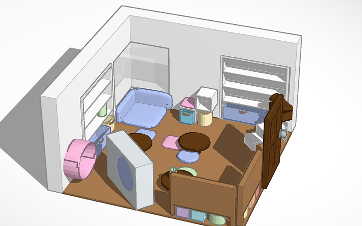3D design Children's Recreational and Learning Room - Tinkercad