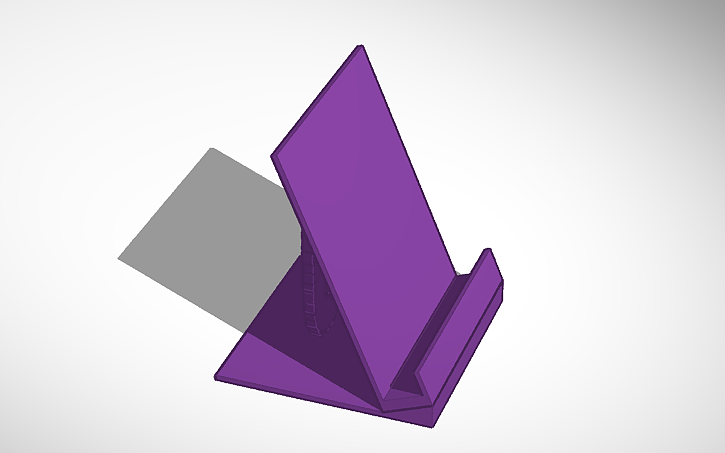 3D design Jacob´s phone stand - Tinkercad