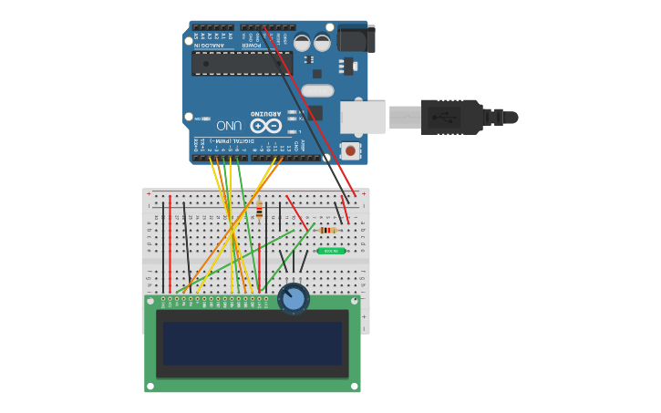 Circuit design ArduinoTimer | Tinkercad