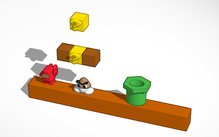 3D design Mario | Tinkercad