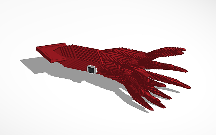 3D design Giant Box Squid - Tinkercad
