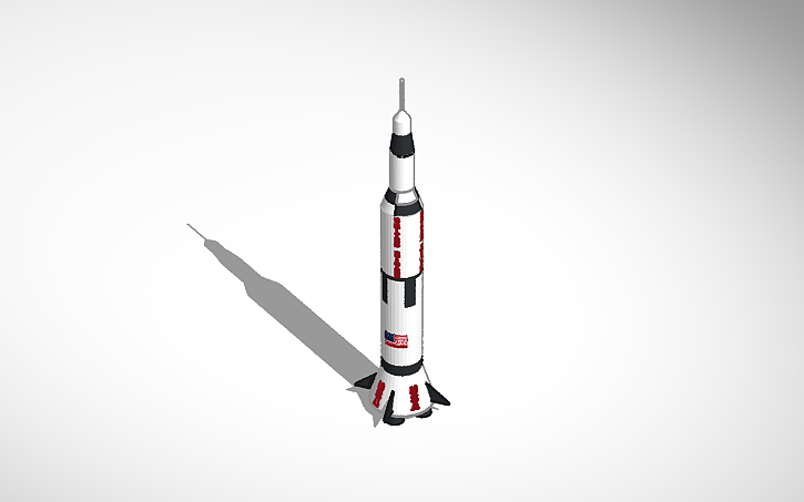 3D design NASA Spaceship - Tinkercad