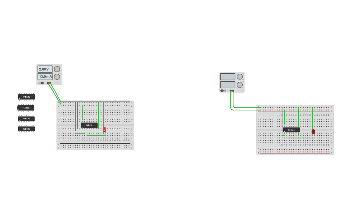 Circuit design Lab1 Part1 | Tinkercad
