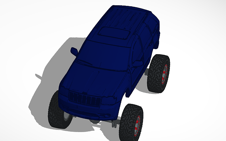 3D design jeep cherokee | Tinkercad