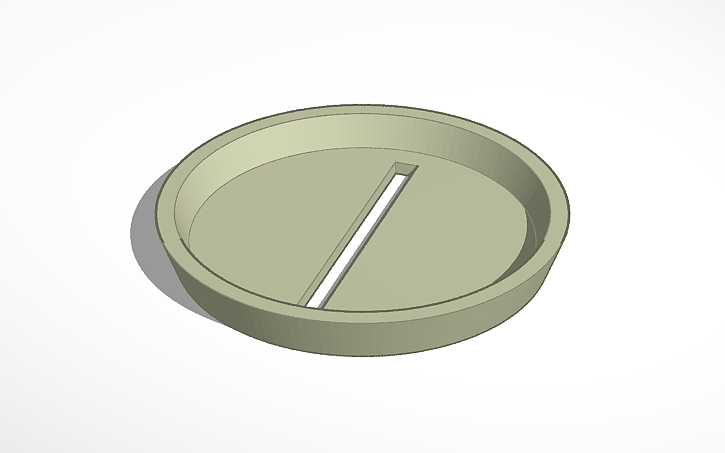 3D design 25mm slotta-base | Tinkercad