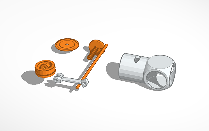 3D design little engine | Tinkercad