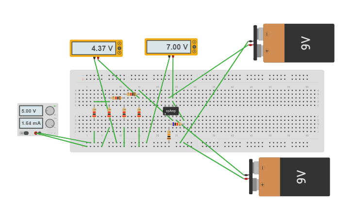 Circuit Design Dac Tinkercad