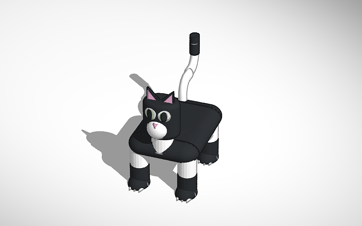 3D design Cat - Tinkercad